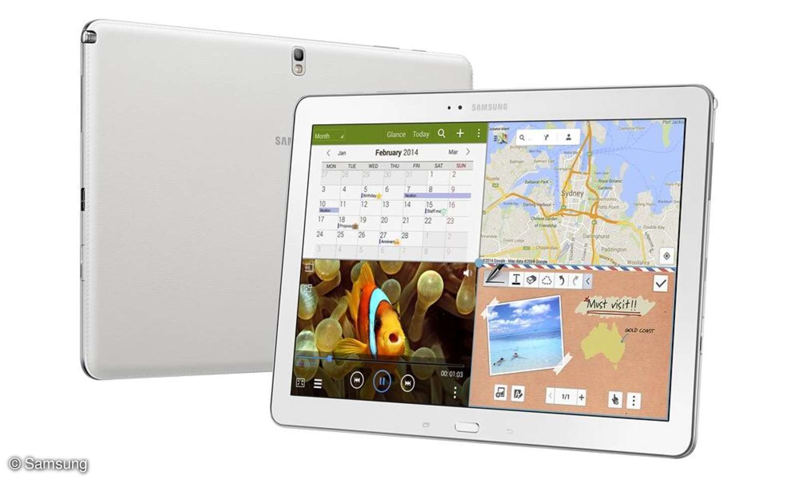 Galaxy Note Pro 12.2 LTE im Test - connect