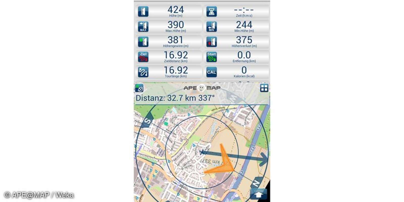 Ape@MAP - Outdoor Navigation - connect