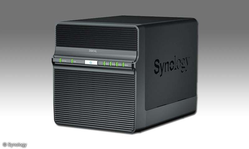 NAS-Server im Test: Synology Diskstation DS414J - connect