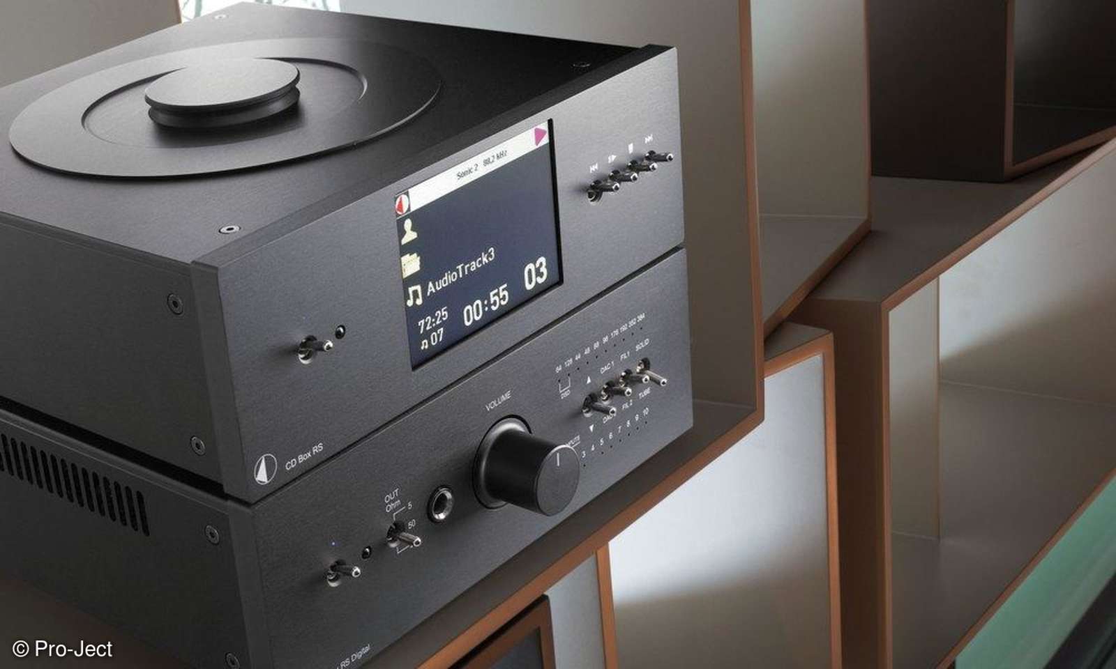 Pro-Ject Pre Box RS Digital mit CD Box RS im Test - connect