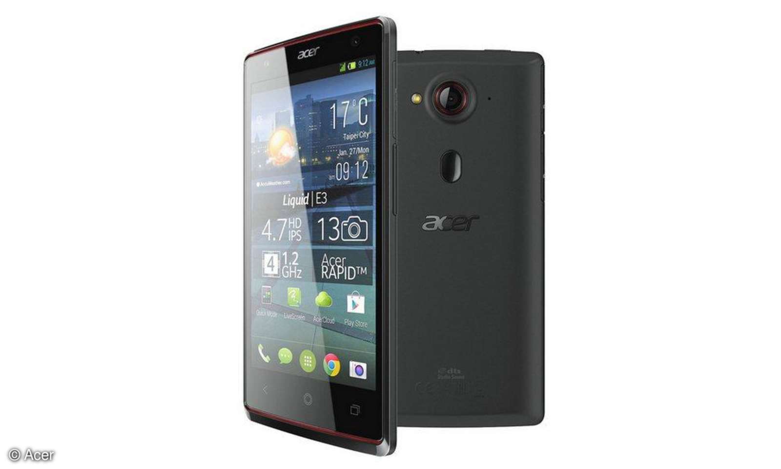 Acer Liquid E3 Plus m Test - connect