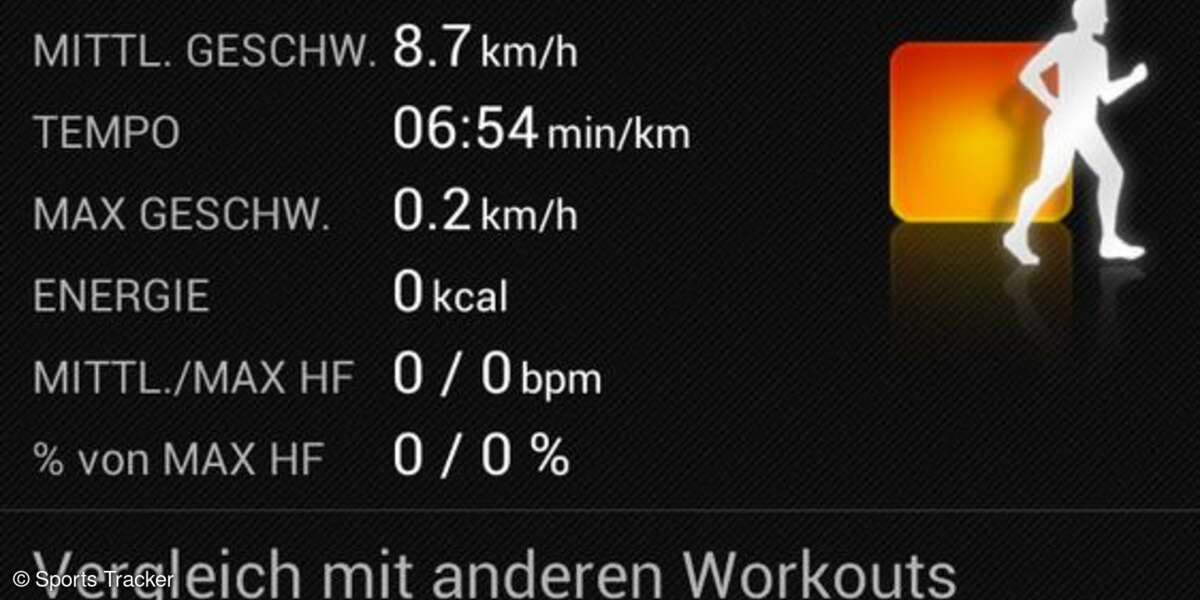 Galerie: Sports Tracker - connect