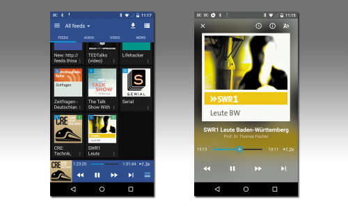 Doggcatcher im Test: Podcast-App für Android - connect