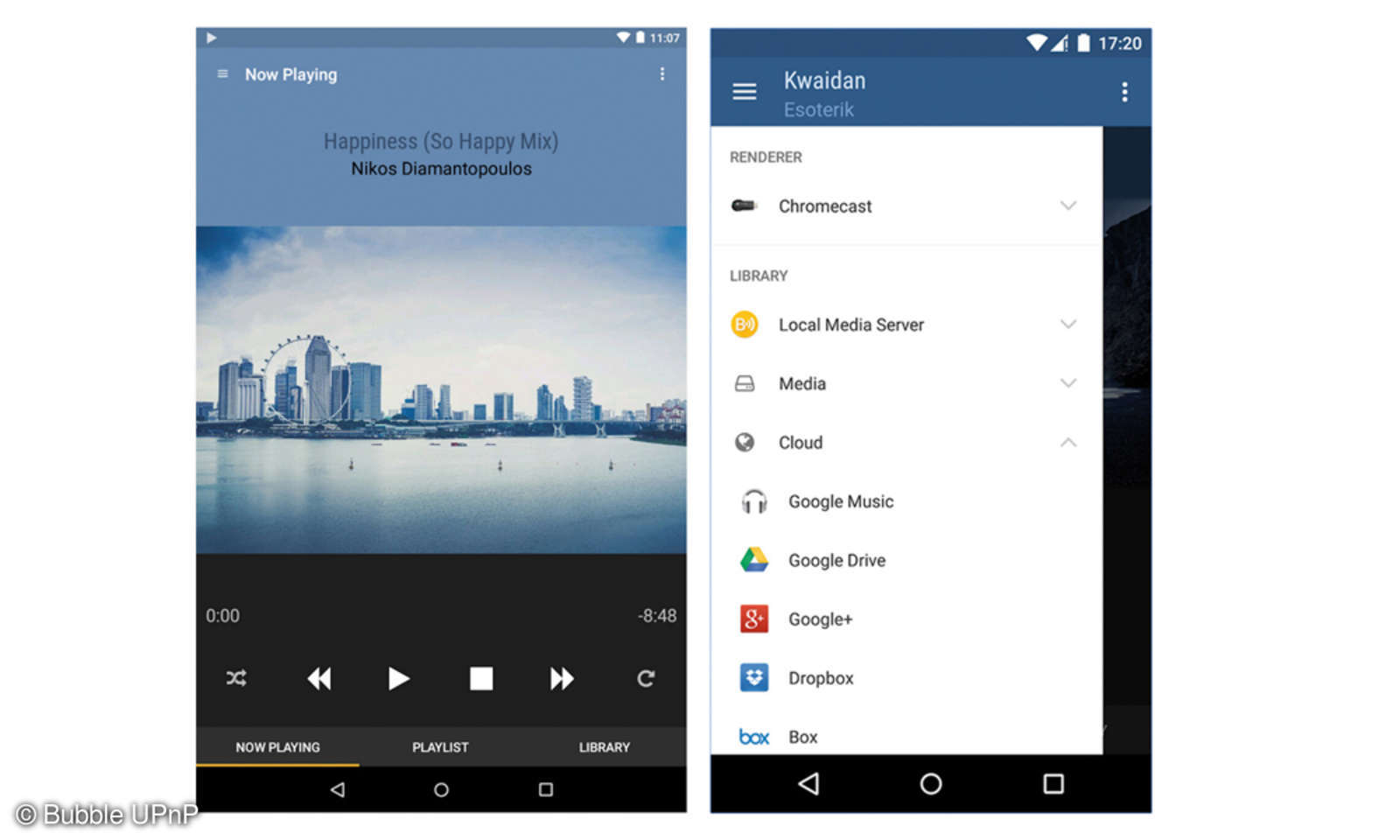 Bubble UPnP: Musikstreaming-App für Android im Test - connect
