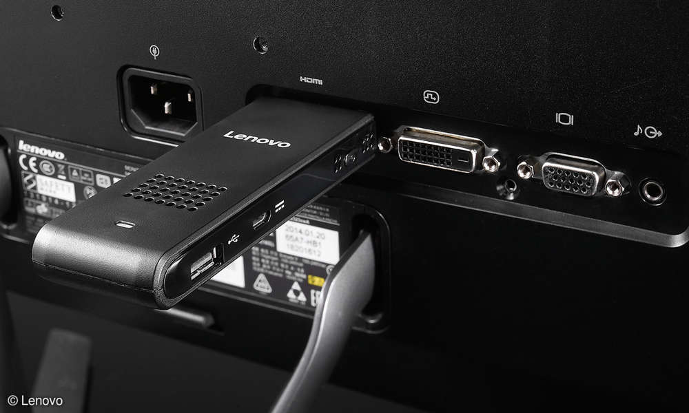Windows 10 am Fernseher mit HDMI-Sticks und Mini-PC - connect