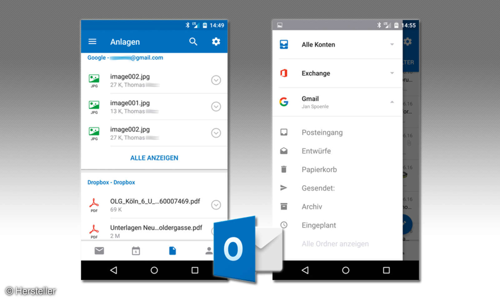 E-Mail-App Microsoft Outlook im Test - connect