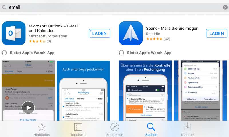 E-Mail-Programme fürs Smartphone im Vergleichstest: Mobile Mail-Client ...