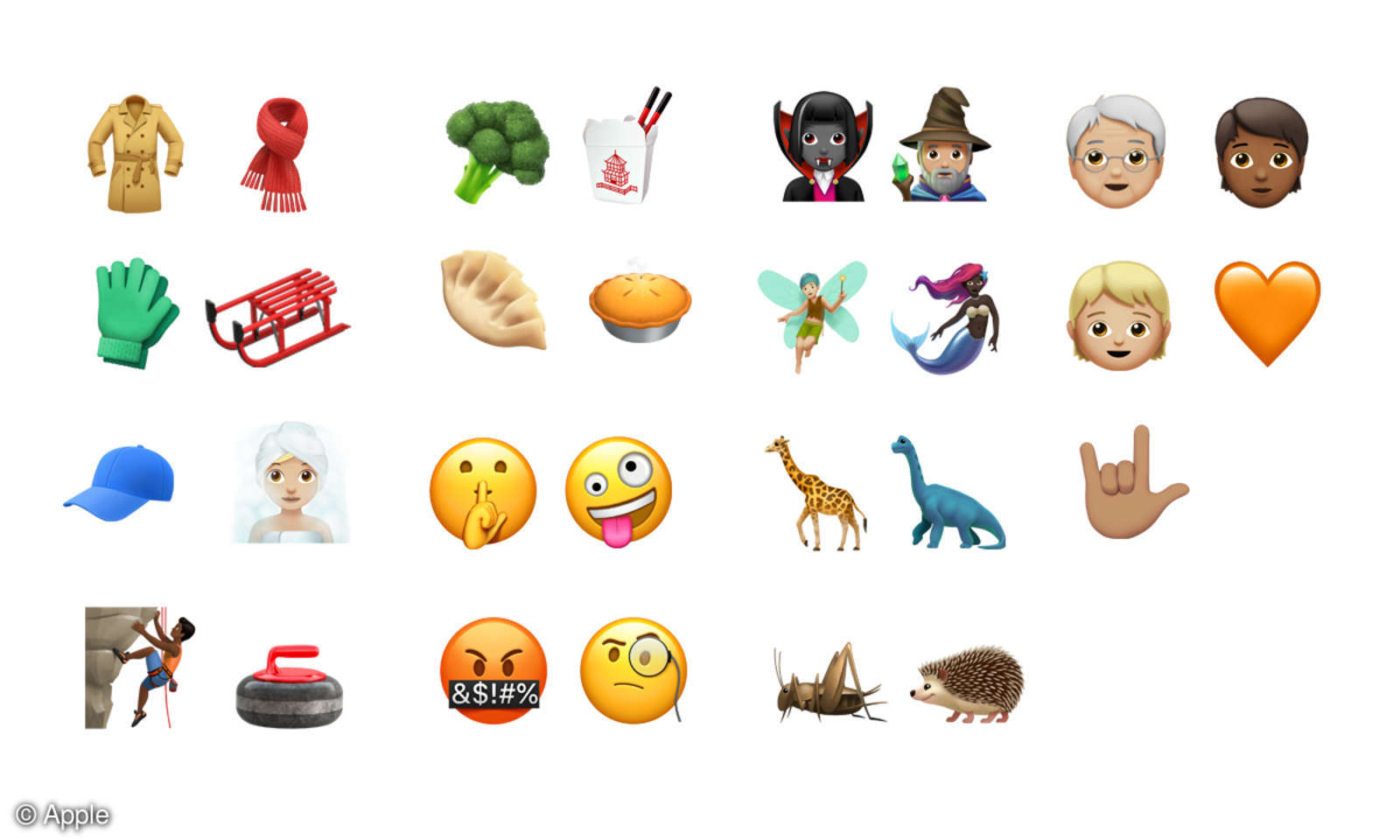 Apple zeigt neue Emojis für iOS 11.1 - connect