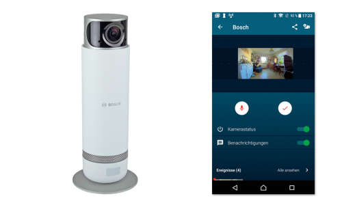 Bosch 360° Innenkamera im Test - connect