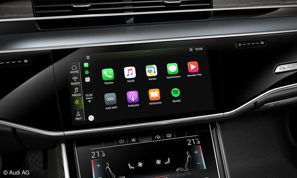 Der neue Audi A8: Connectivity - connect