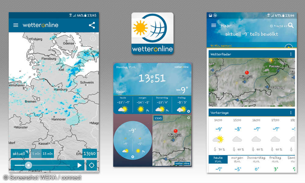 Wetter-App: Wetteronline (Pro) im Test - connect