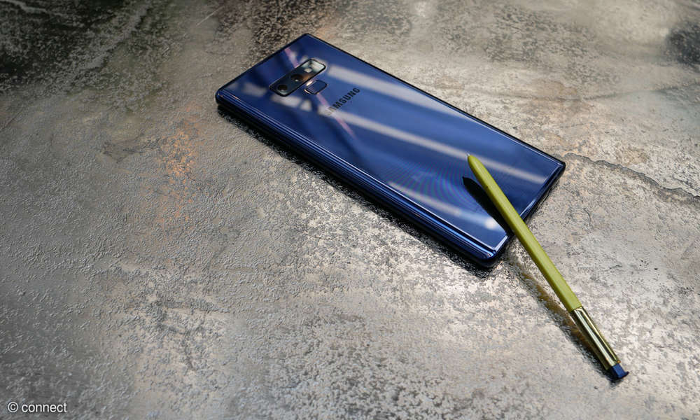 Samsung Galaxy Note 9 im Hands-On-Test - connect