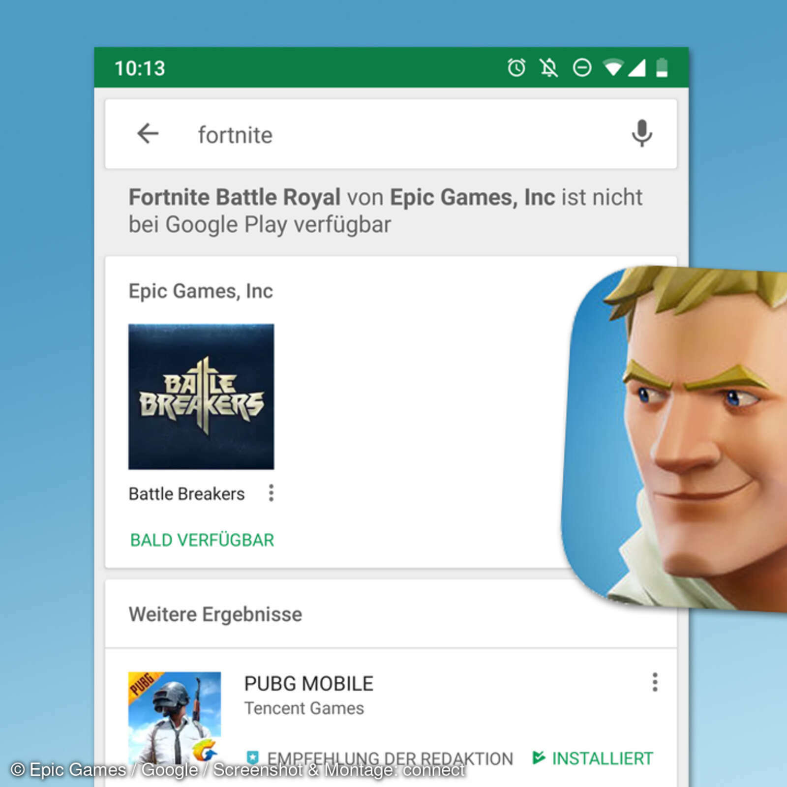 Fortnite: Epic Games veröffentlicht Android-App im Google Play Store ...