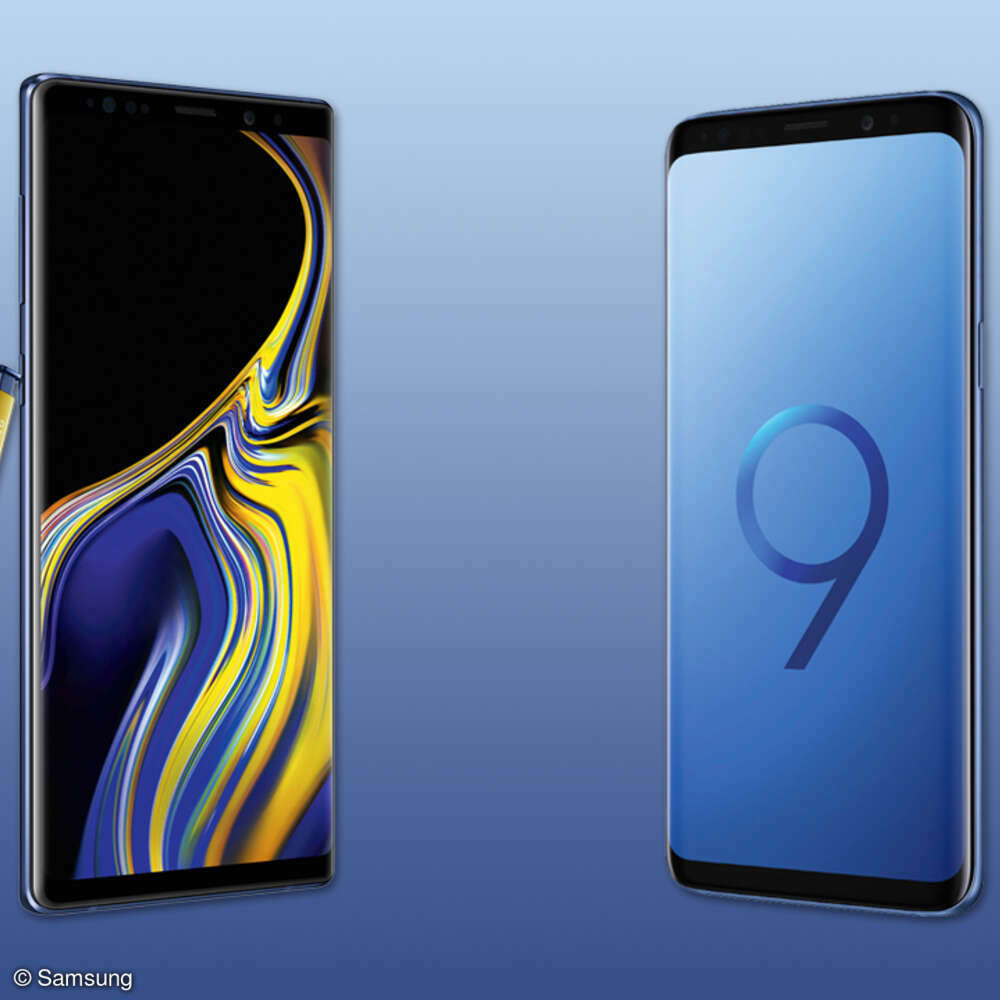Samsung Galaxy Note 9 vs Huawei Mate 20 Pro - connect