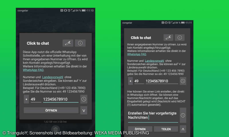 WhatsApp: Nachricht schreiben - ohne Kontakt zu speichern - connect