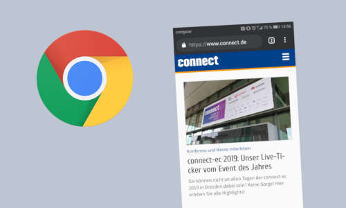 Google Chrome: Easter-Egg im mobilen Browser - connect