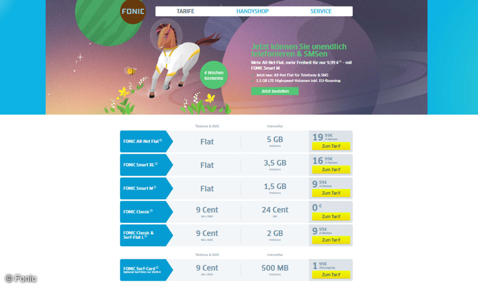 Fonic bietet mehr Datenvolumen für Vertrags- und Prepaid-Kunden - connect