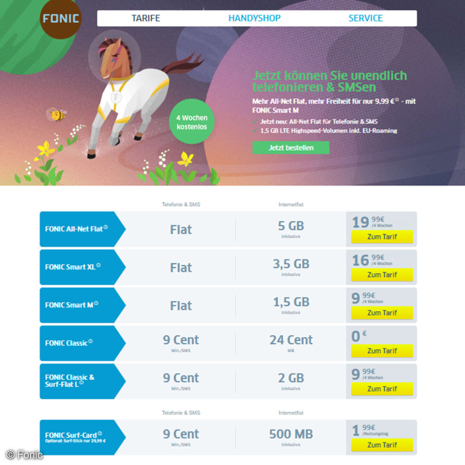 Fonic im Netz-, Tarif- und Service-Test - connect