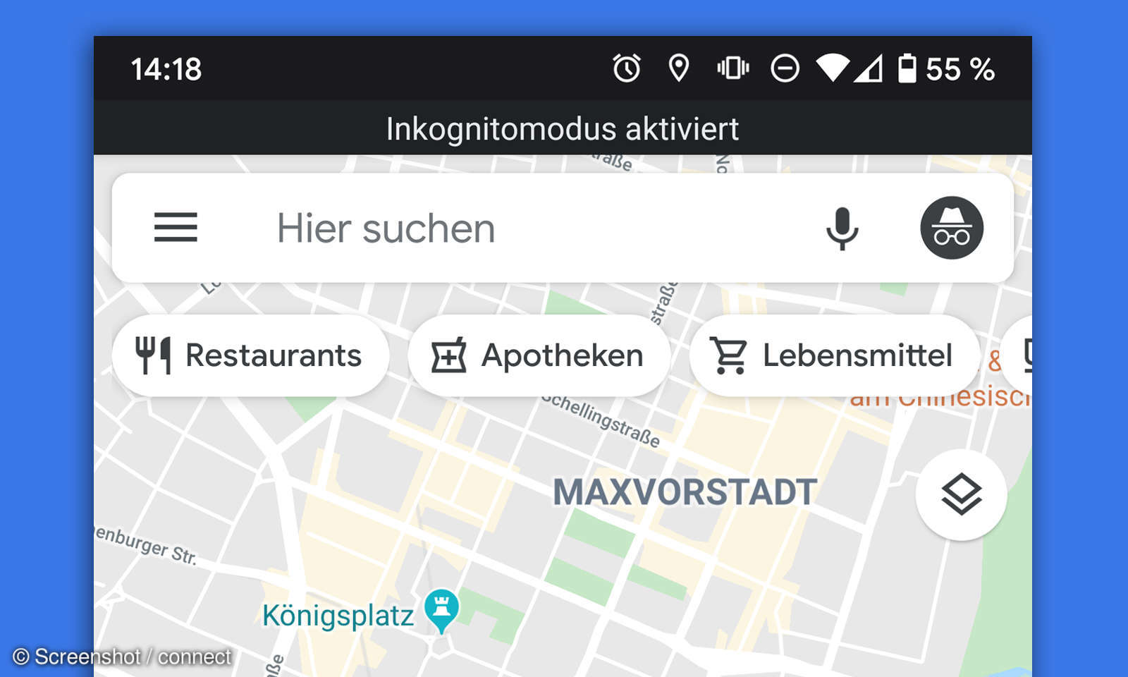 Google Maps: So nutzen Sie den neuen Inkognito-Modus - connect