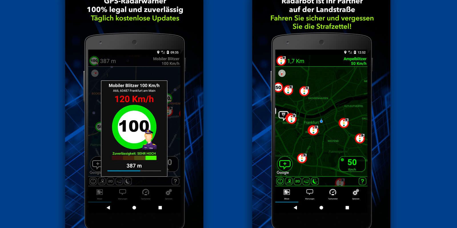 Die besten Blitzer-Apps für Android und iOS - connect