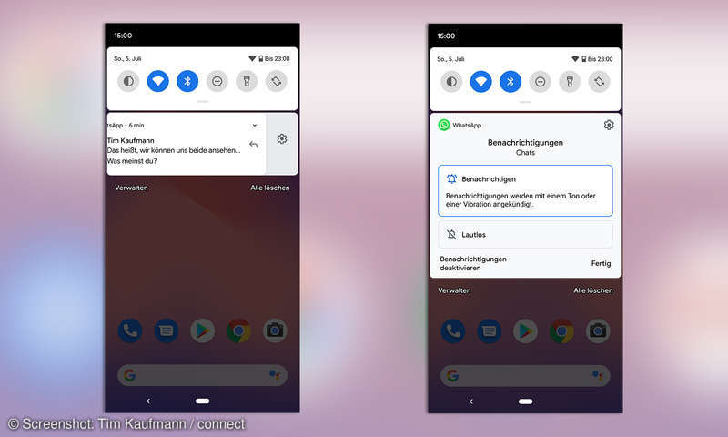 Android Benachrichtigungen Abschalten Connect