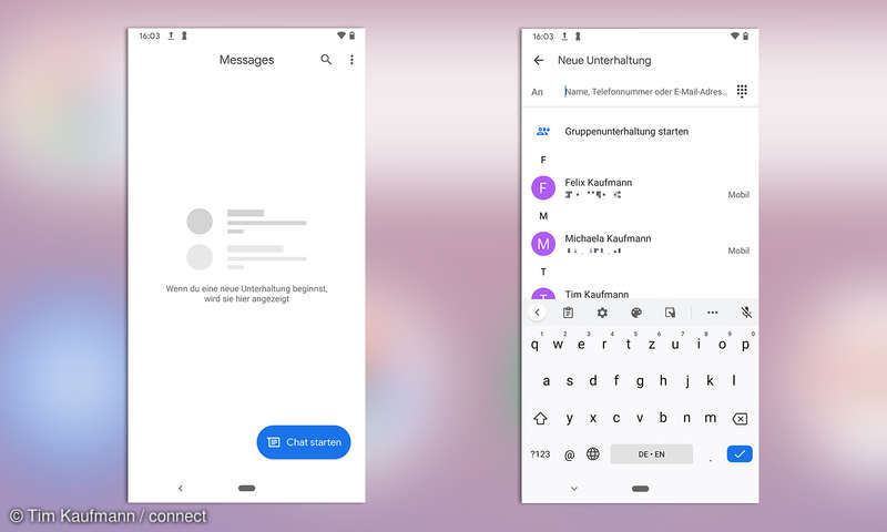 Android für Einsteiger: Telefon, Internet, SMS - connect
