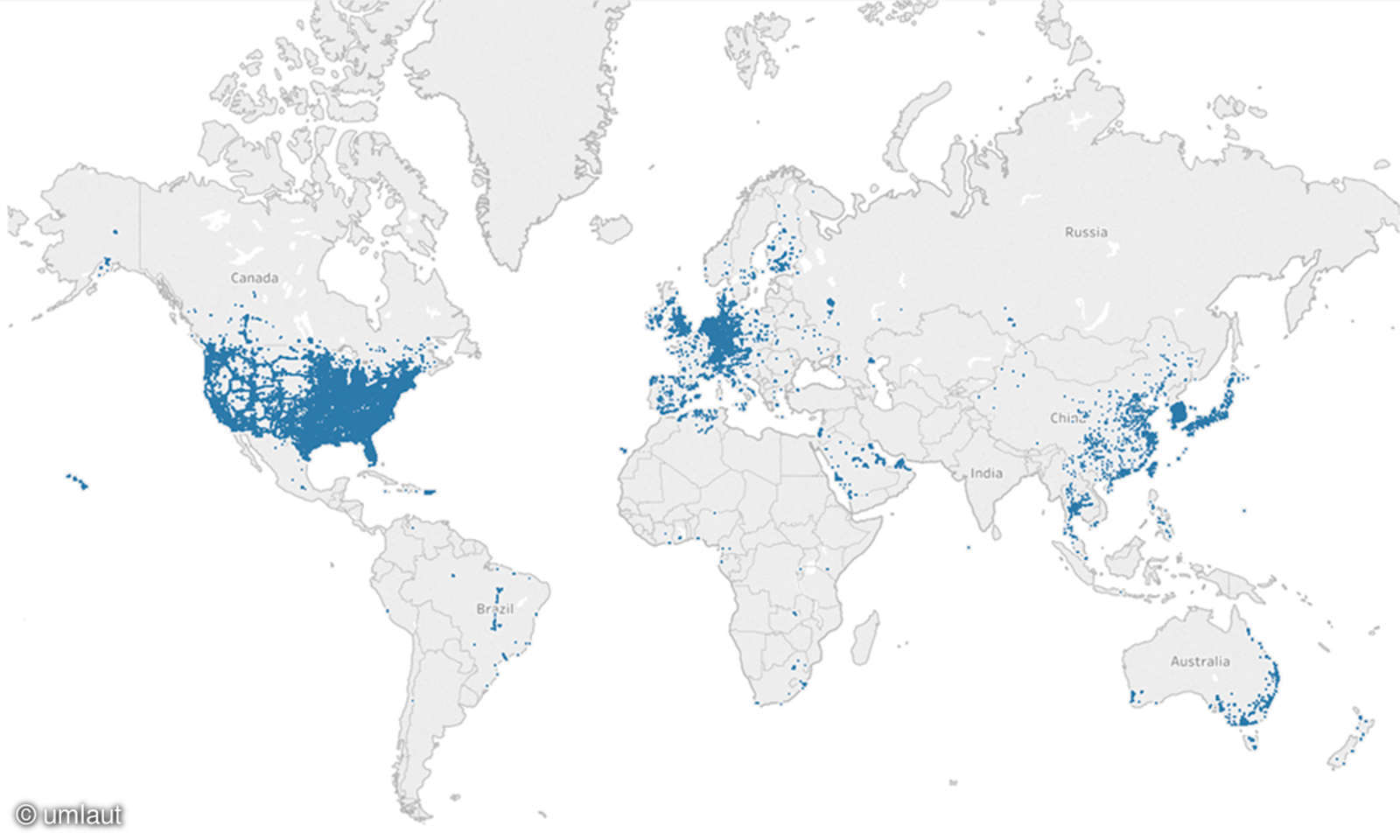 5G-Abdeckung im internationalen Vergleich - connect
