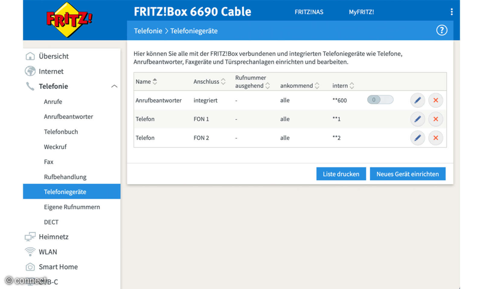AVM FRITZ!Box 6690 Cable im Test - connect