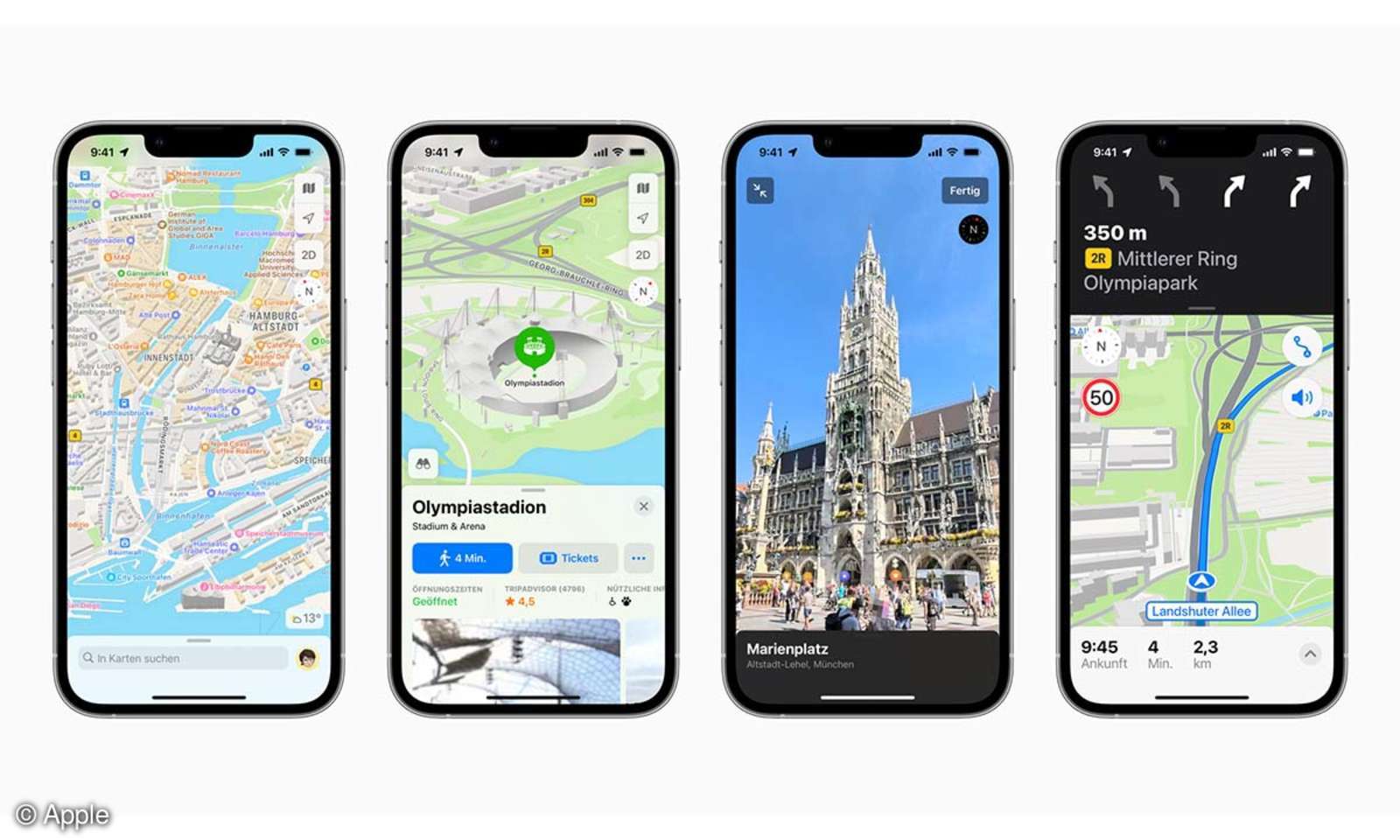 Google Maps, Street View und Earth: Neue hochauflösende Bilder und ...