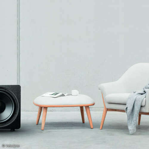 Subwoofer Elac MicroSub - connect