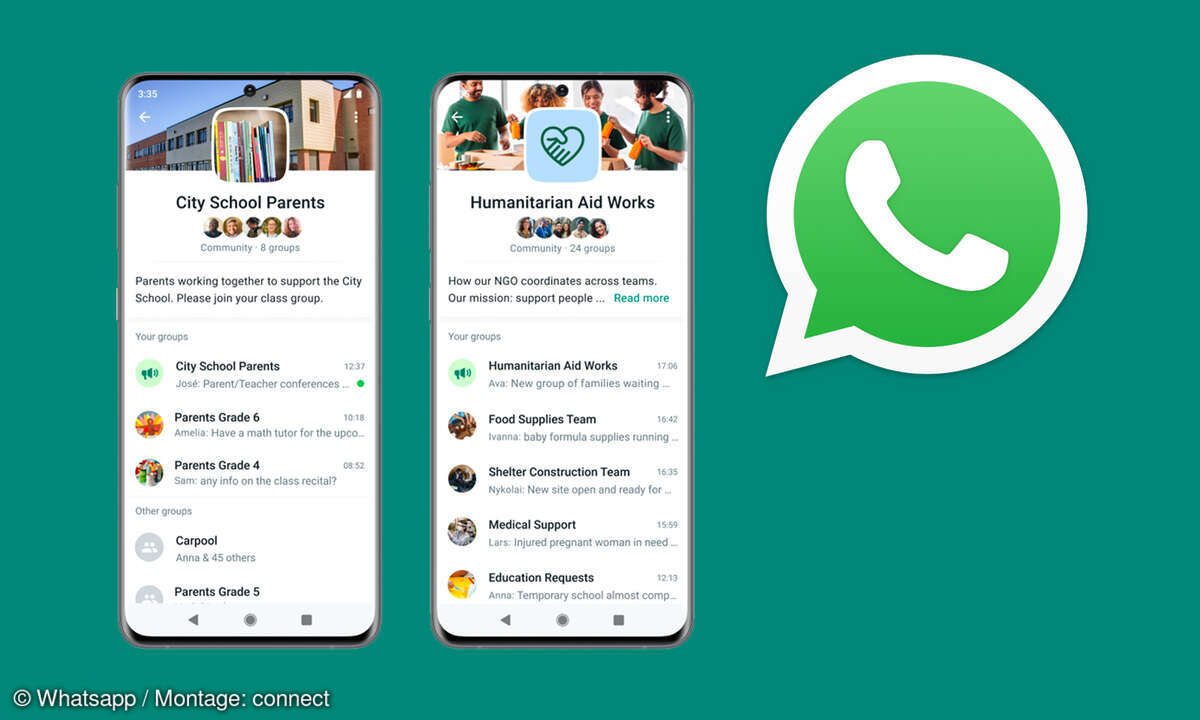Whatsapp führt Community-Funktion für Gruppen ein - connect Whatsapp führt Community-Funktion für Gruppen ein - connect