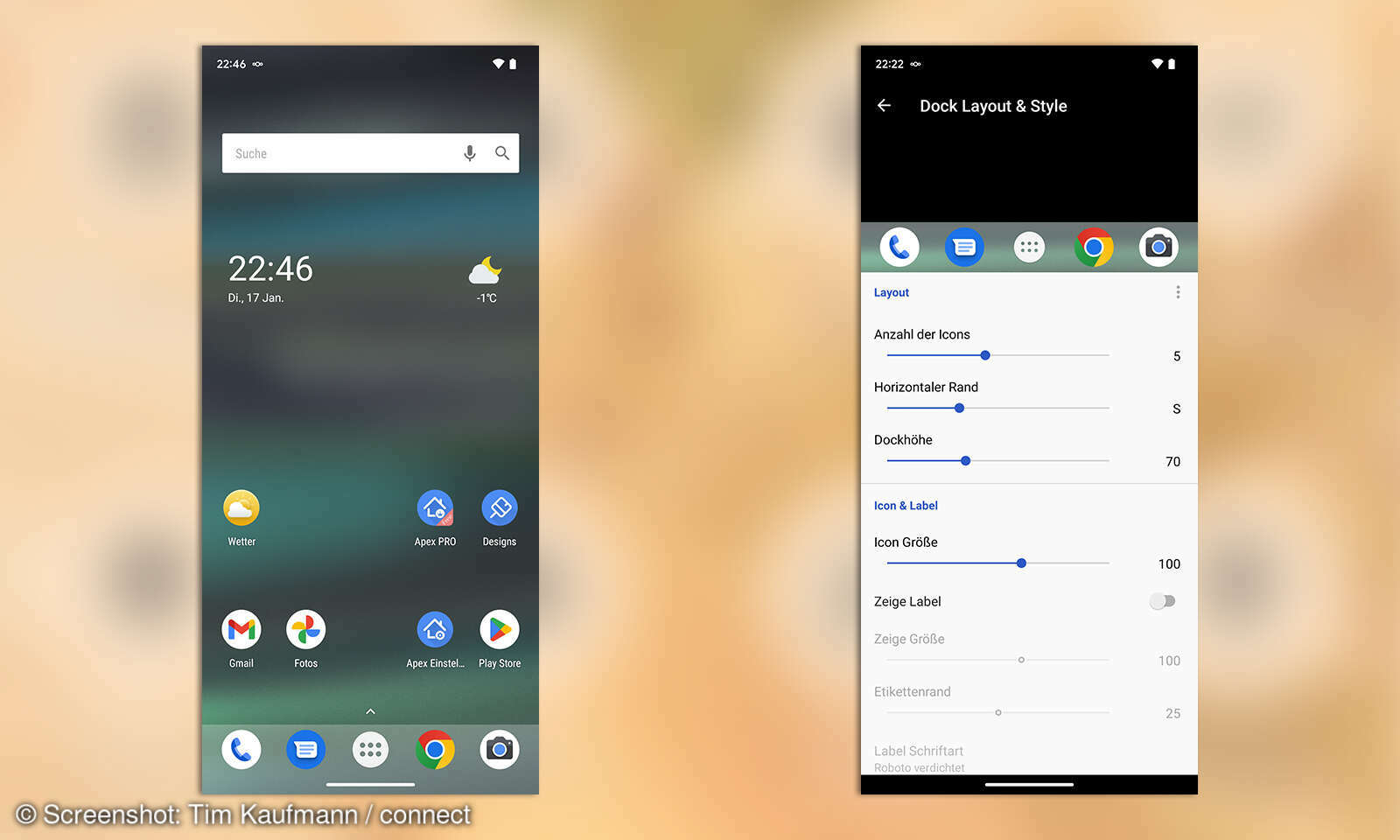 Schlanke Android-Launcher: Alternative Benutzeroberfläche fürs ...