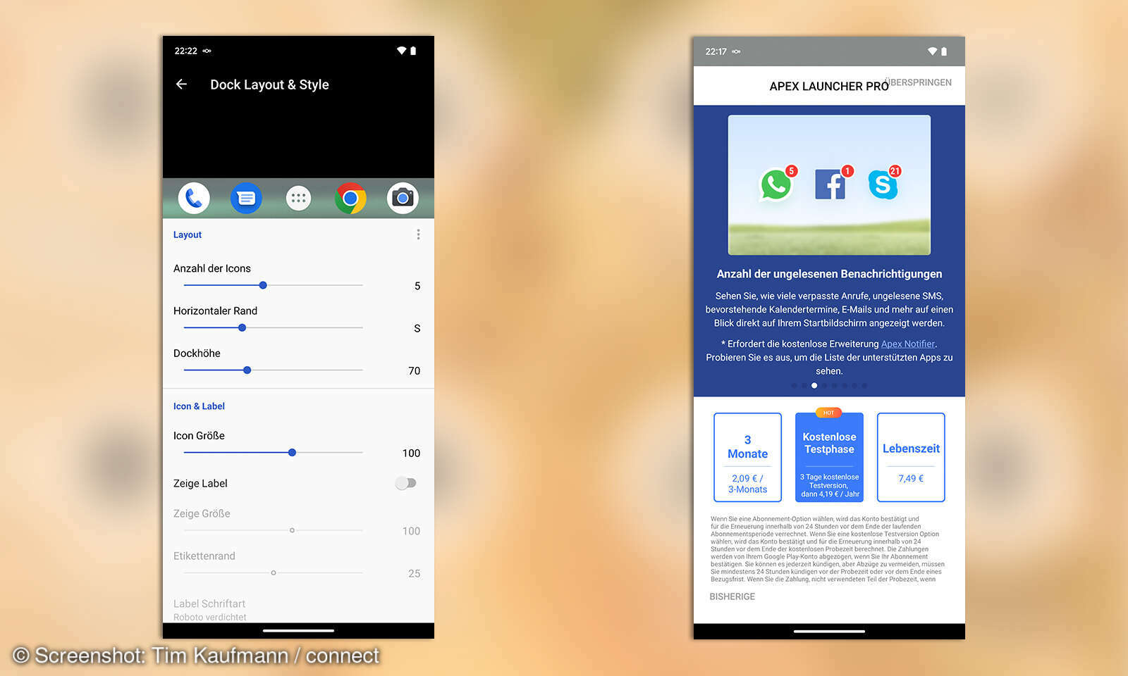 Schlanke Android-Launcher: Alternative Benutzeroberfläche fürs ...