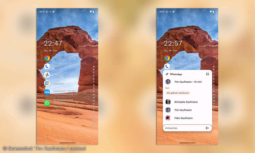 Schlanke Android-Launcher: Alternative Benutzeroberfläche fürs ...