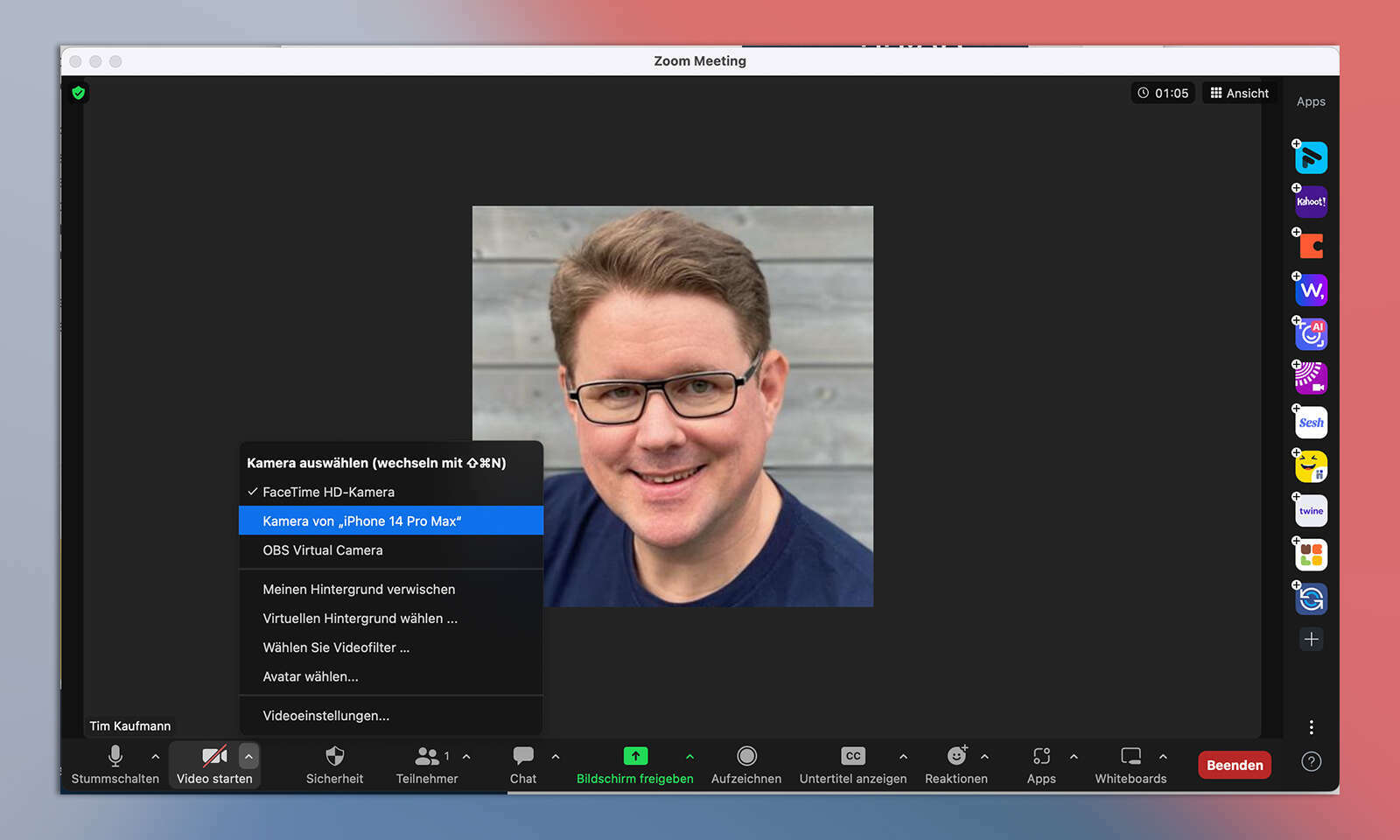 Apple Continuity Camera: iPhone als Webcam nutzen - connect