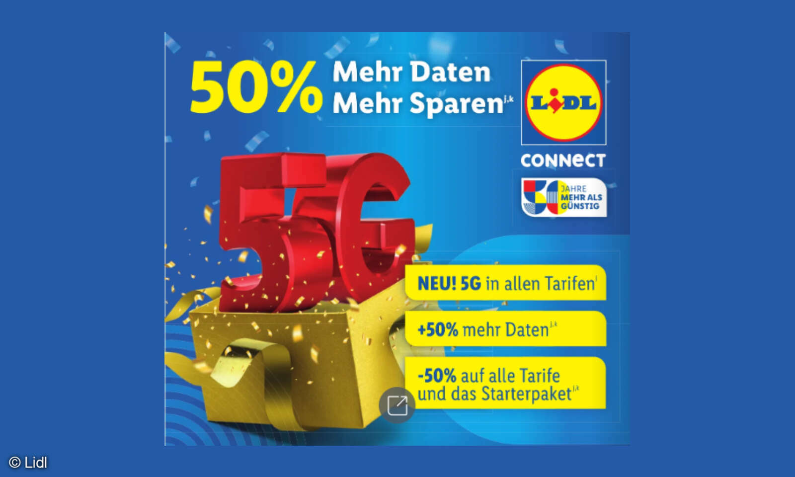 Lidl Connect: Neue 5G-Tarife zum Discount-Preis - connect