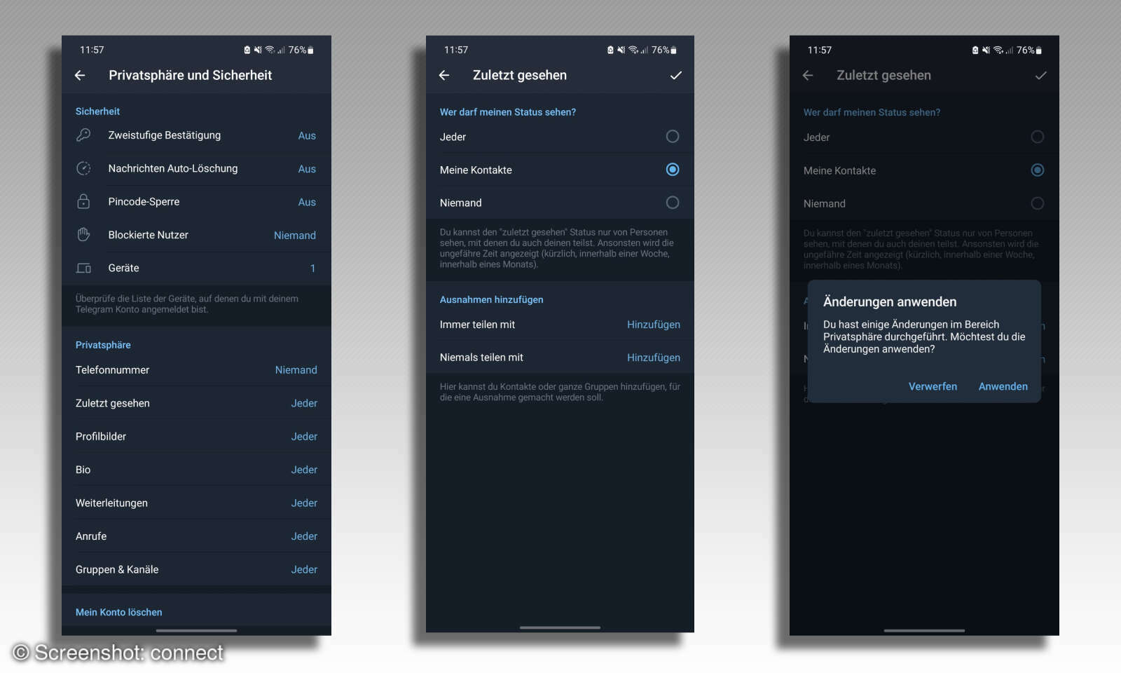 Telegram: Erste Schritte und Tipps - connect