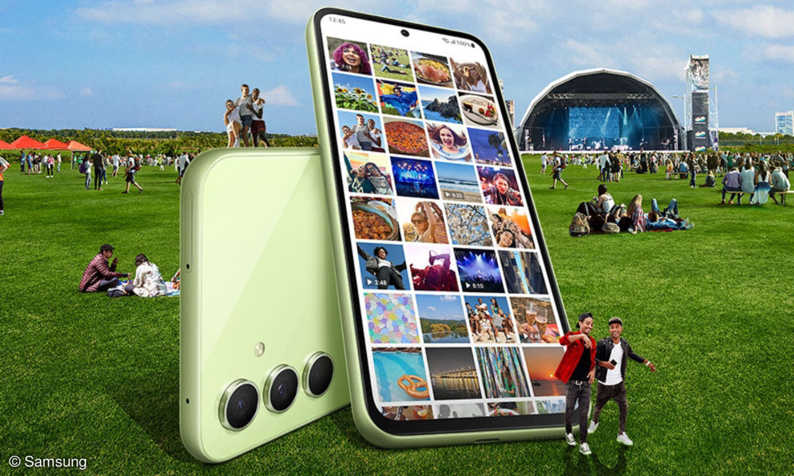 Samsung Galaxy A55 im Test: Viel Aluminium und zu wenig Kamera - connect