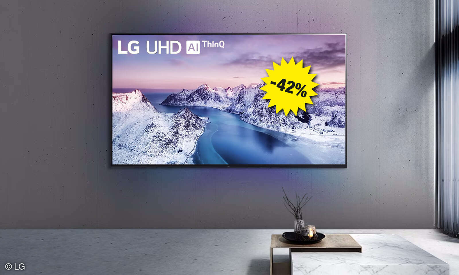 65-Zoll 4K Smart-TV von LG bei Aldi mit 42% Rabatt im Angebot - connect