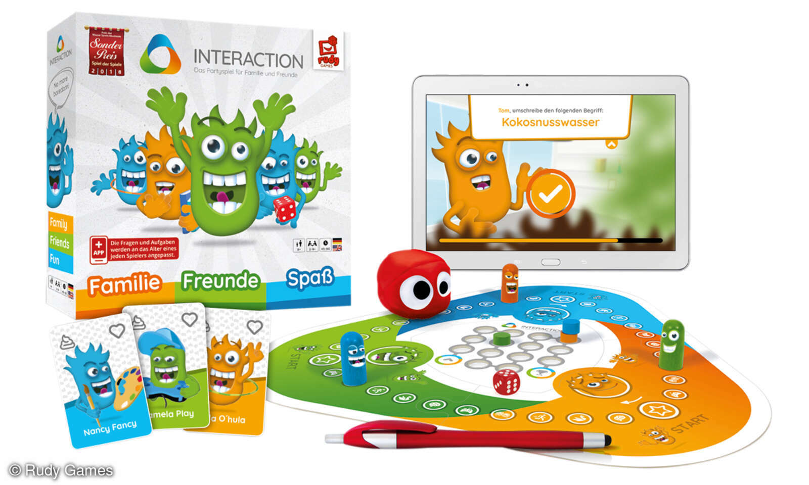 Interaktives Brettspiel "Interaction" im Test - connect