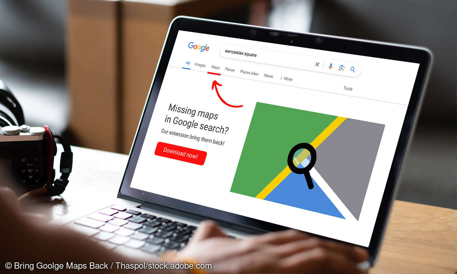 Google Maps-Button verschwunden? Ein Add-on schafft Abhilfe! - connect