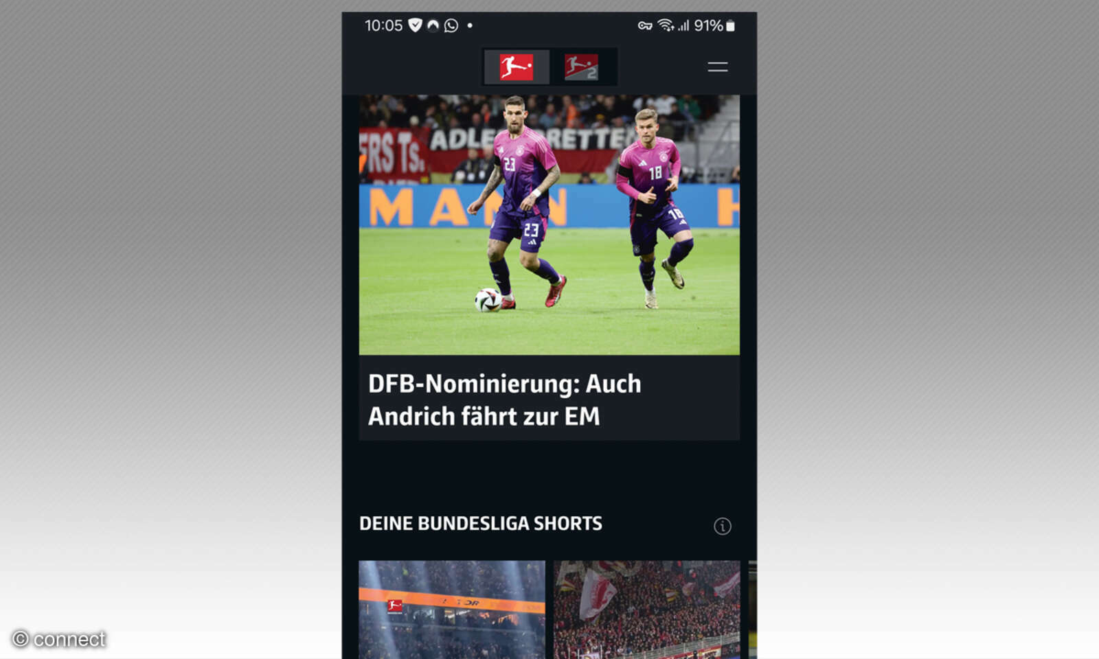 Fußball auf dem Smartphone: Diese Apps sollten Fans kennen - connect