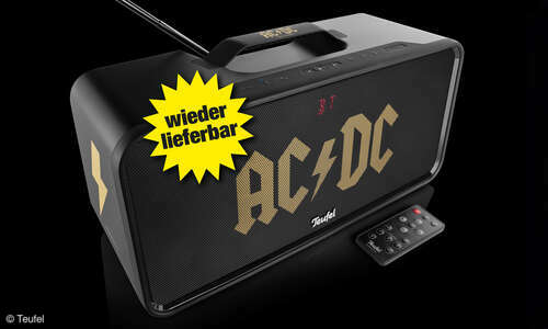 Teufel Boomster AC/DC Edition: Limitierte Powerbox mit 18 Stunden ...