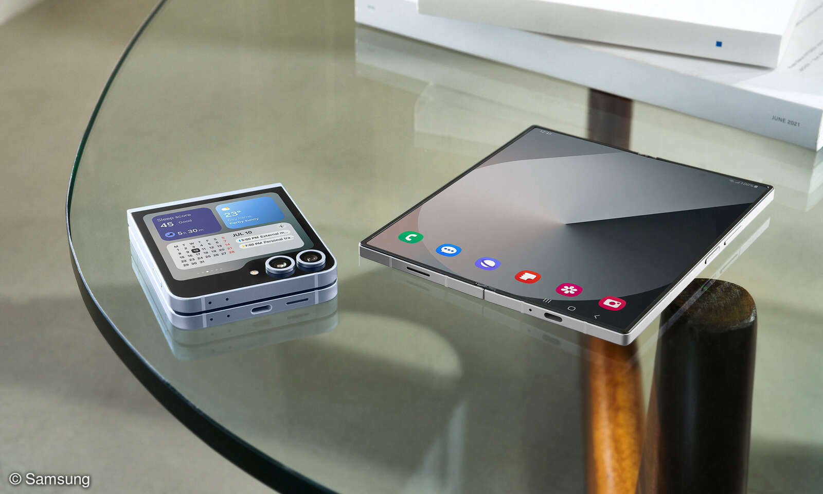 Galaxy Z Fold 7 und Z Flip 7: Hier können Sie das Samsung-Foldable ...