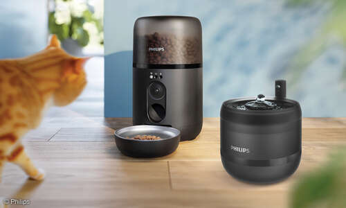 Automatische Fütterung und frisches Wasser: Philips Pet Series für ...