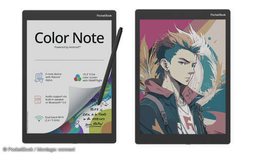 IFA 2024: PocketBook Color Note bringt Farbe ins E-Reading - connect