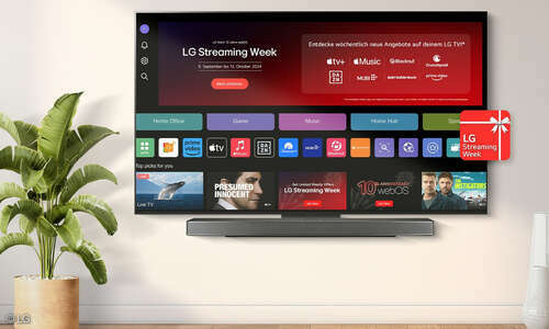 LG Streaming Weeks: Gratis-Abos und Rabatte für Streaming-Angebote - connect