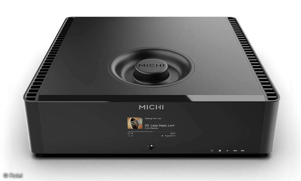 Rotel Michi Q5: Audiophiler CD-Player mit exzellentem DAC und symmetrischem Design - connect