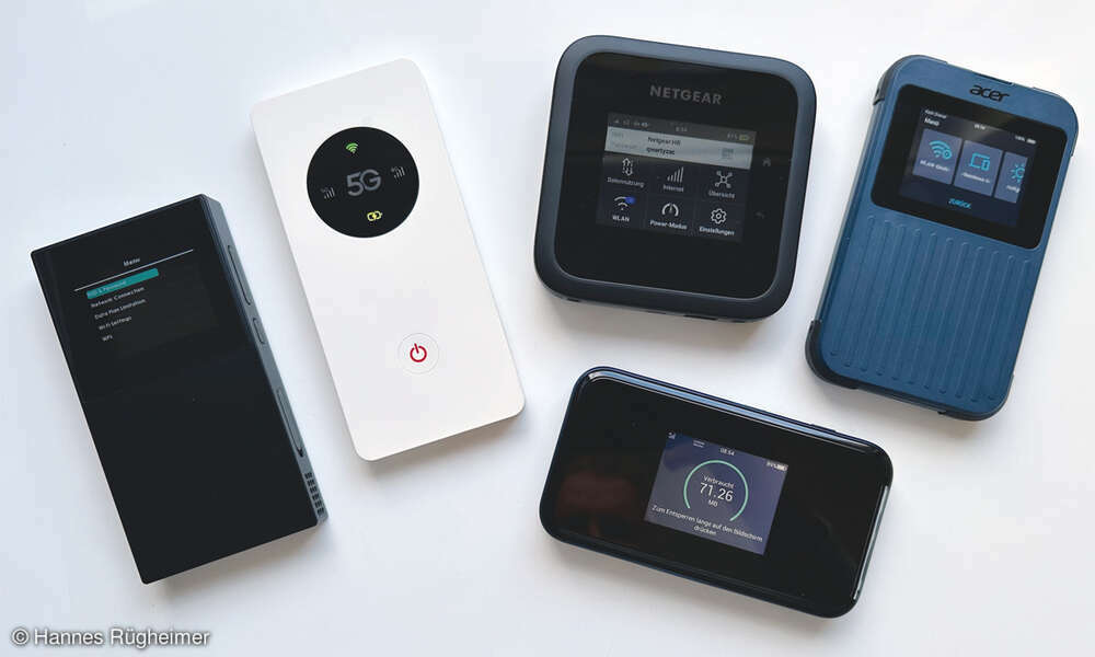 5G-Mobil-Router im Vergleich - connect