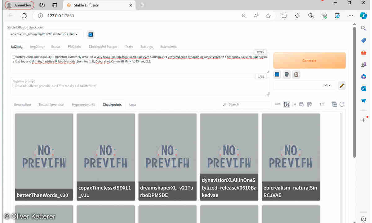 Hosting an AI image generator with Stable Diffusion WebUI